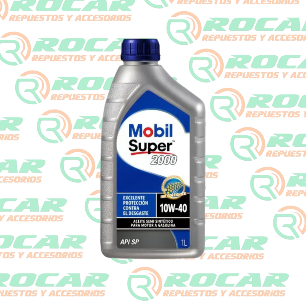 ACEITE Mobil 10W40 super 2000 1lt - Rocar Coltauco