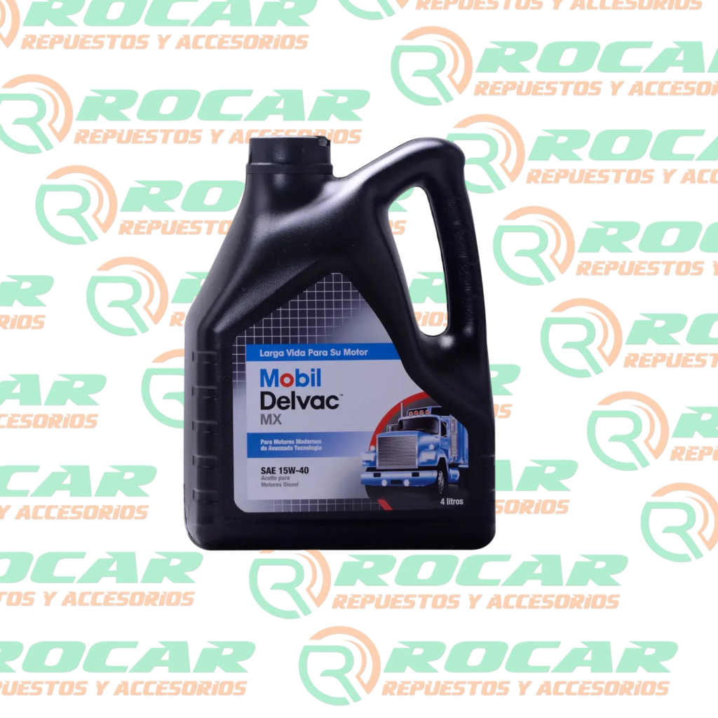 ACEITE Mobil 15W40 Delvac MX 4lt - Rocar Coltauco