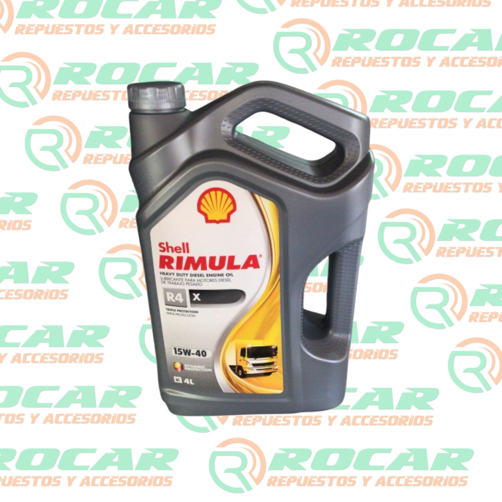 ACEITE SHELL 15W40 R4X HEAVY DUTY 4LTRS - Rocar Coltauco