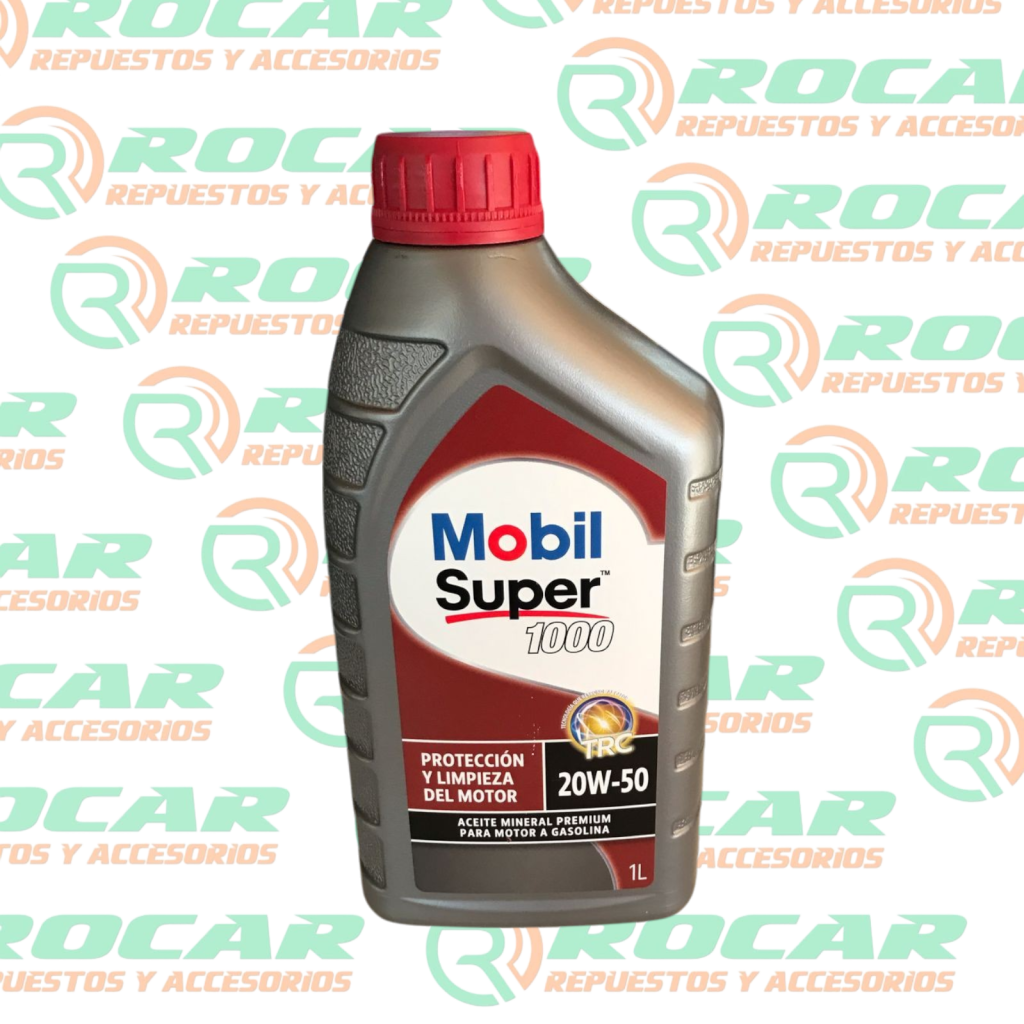 ACEITE Mobil 20W50 Super 1000 1lt - Rocar Coltauco